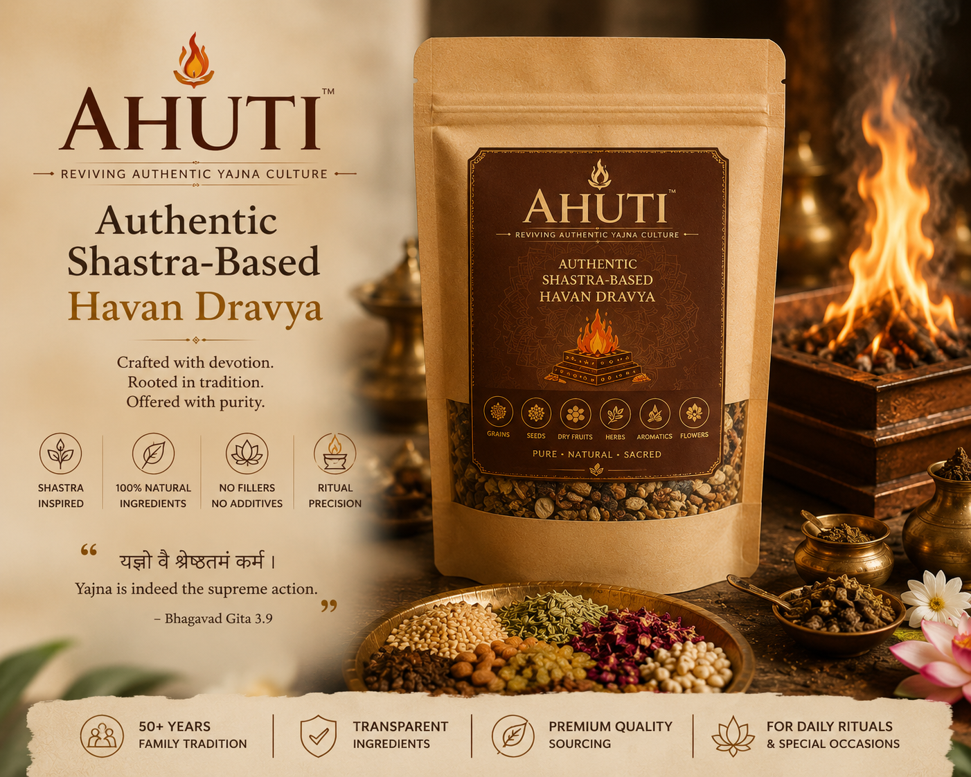 Ahuti | Traditional Hawan Dravya